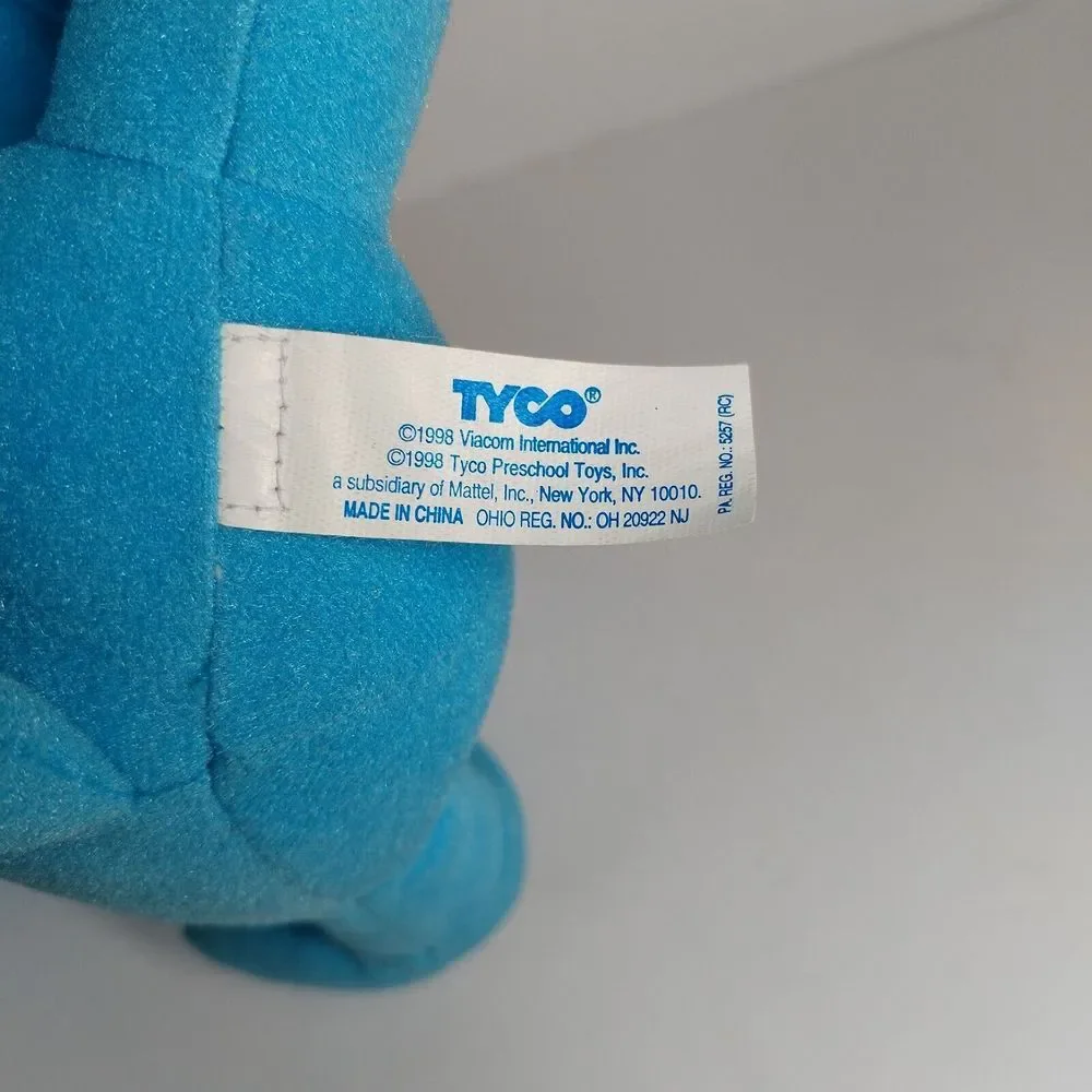 Dog | Vintage 1998 Tyco Blues Clues Stuffed Plush Dog With Red Hat Clue ...